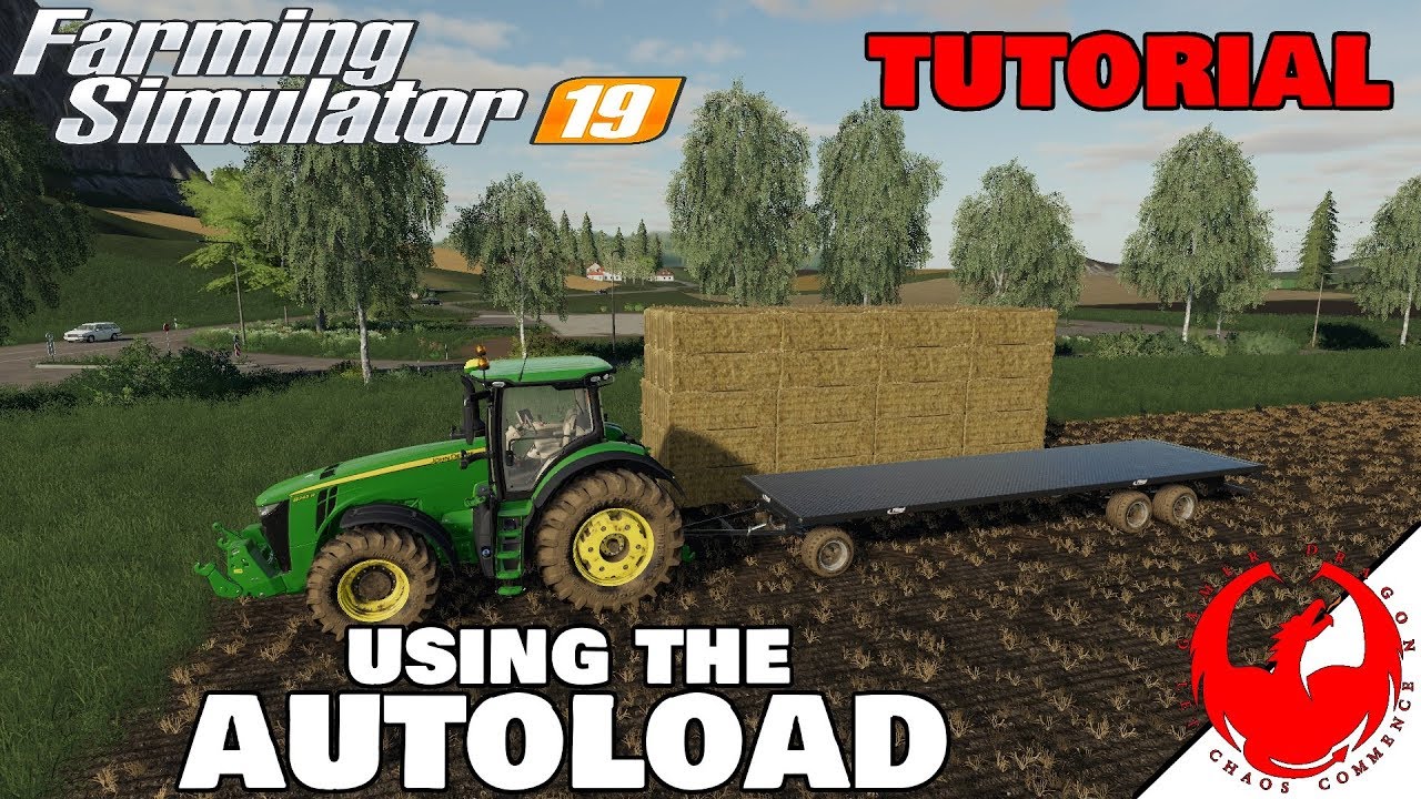 Autoload Tutorial Fligal Autoload Bale Trailer Farming Simulator 19 Youtube