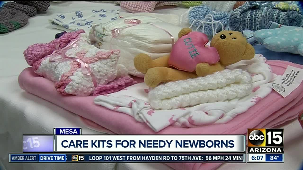 Care kits for Arizona Needy Newborns - YouTube