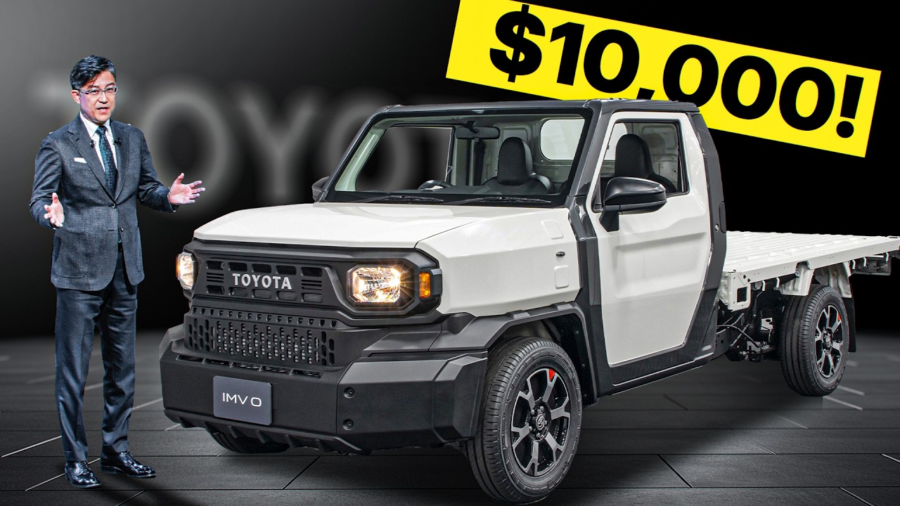 Toyota’s $10,000 Pickup Truck: The Game-Changer We Needed! - YouTube