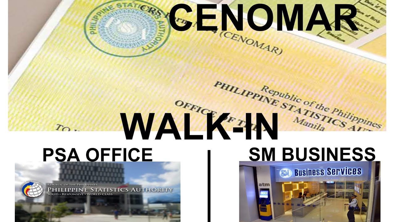 Paano Kumuha Ng CENOMAR Walk In Sa PSA Office O SM Business Center paano-kumuha-ng-cenomar-walk-in-sa-psa-office-o-sm-business-center