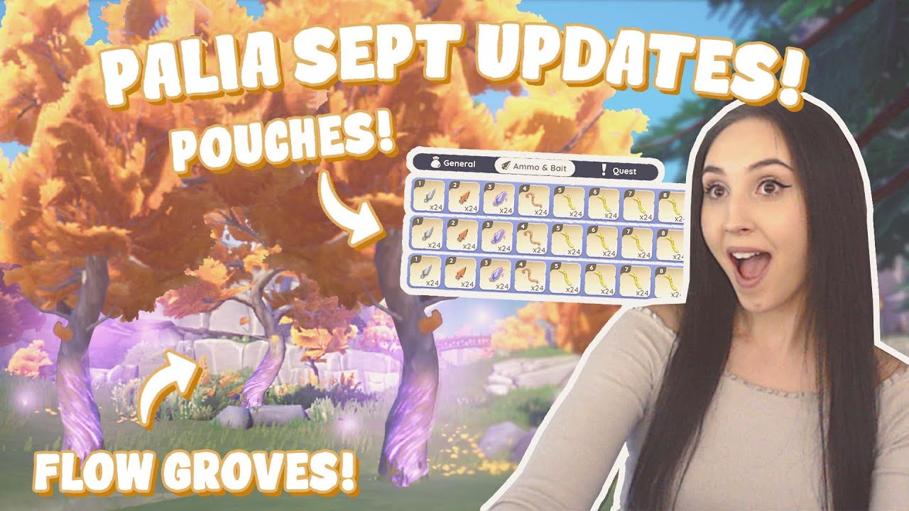 FLOW GROVES, OBSTACLE COURSE, FLARES, AND POUCHES COMING TO PALIA ...