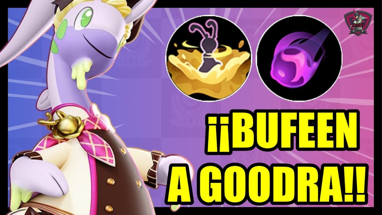 GOODRA NECESITA UN BUEN BUFF CON URGENCIA🫠MEJORES OBJETOS Y MEDALLAS⭐ ...