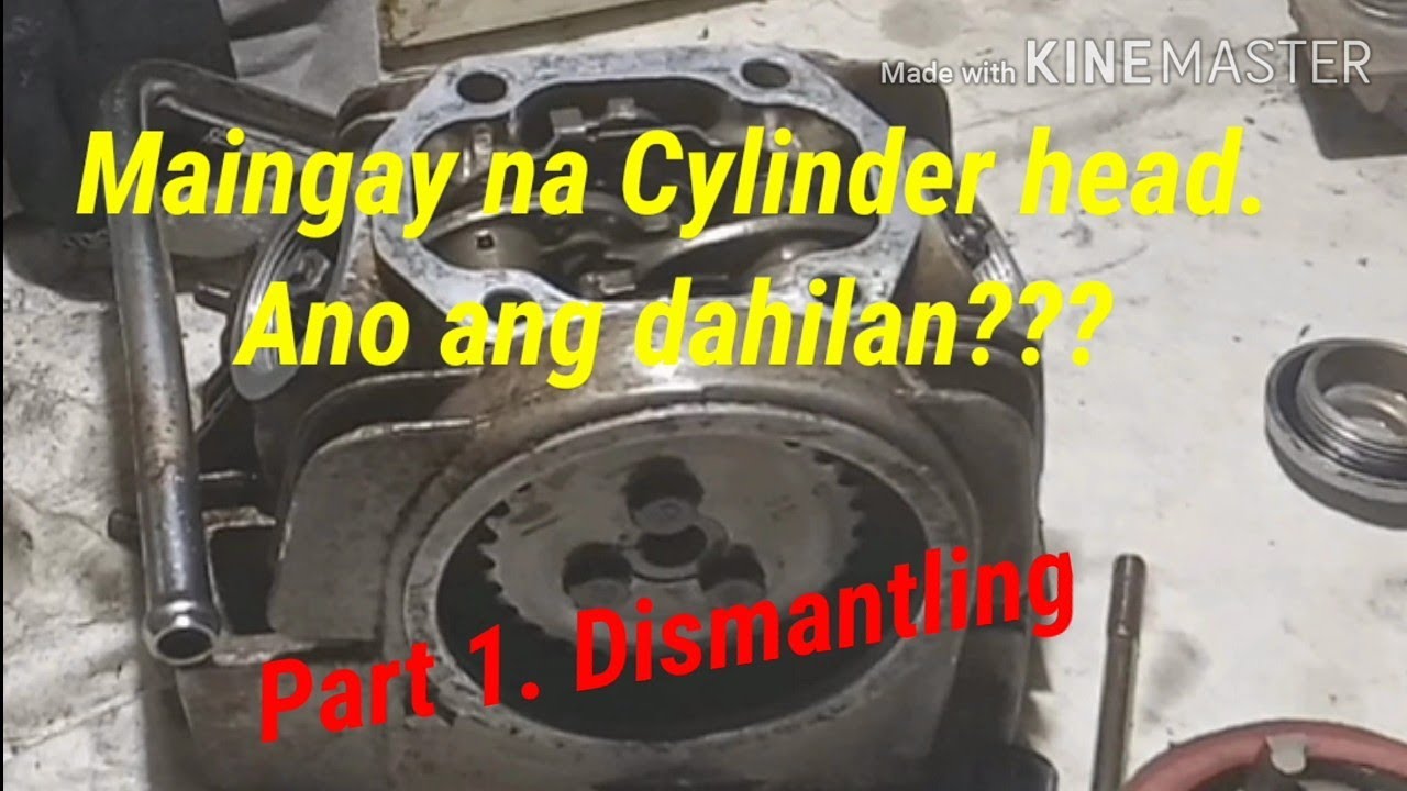 Paano mag overhaul ng Cylinder head ng motorsiklo. Part 1 - YouTube