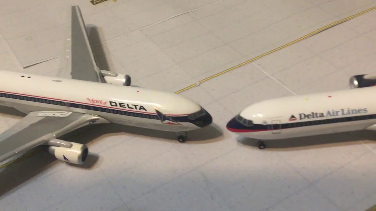 Genini Jets 1/400 Delta 767-300 Ron Allen Livery Model Review and ...