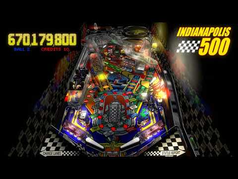 Indianapolis 500 (Bally 1995) - TastyWasps - Visual Pinball X / VPX - 3 x Victory lap!