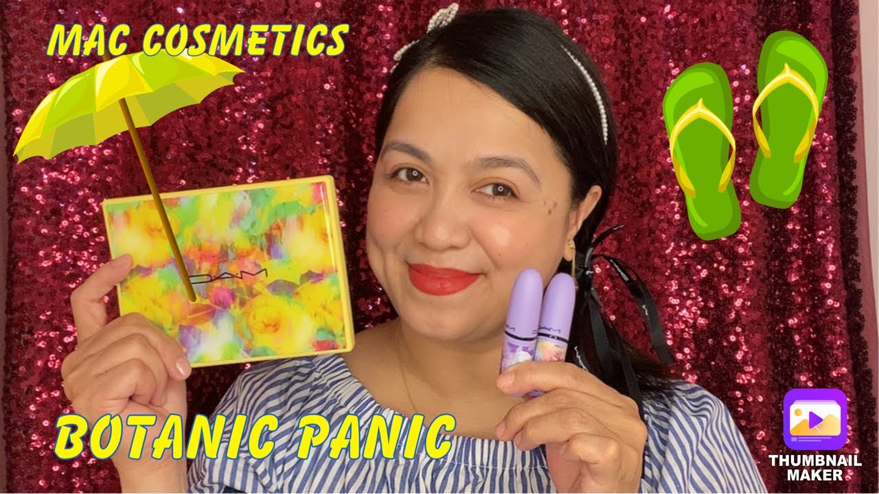 MAC COSMETICS X BOTANIC PANIC COLLECTION /LIPSTICKS/EYESHADOW #maccosmetics# ...