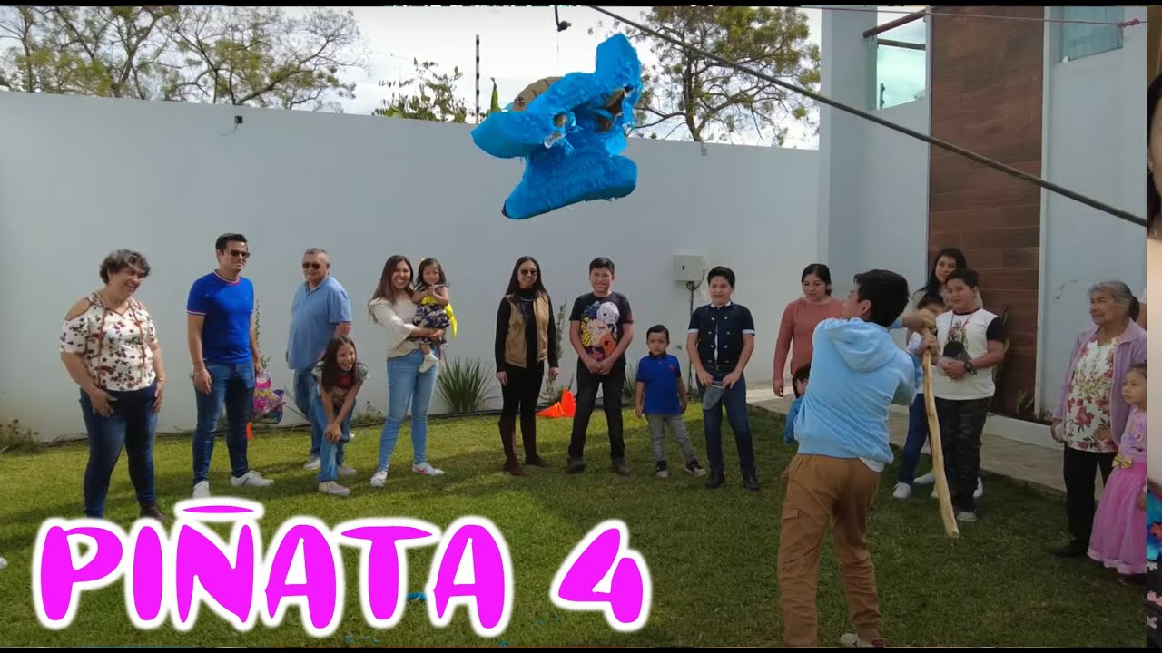 ROMPIENDO LA PIÑATA 4 - YouTube
