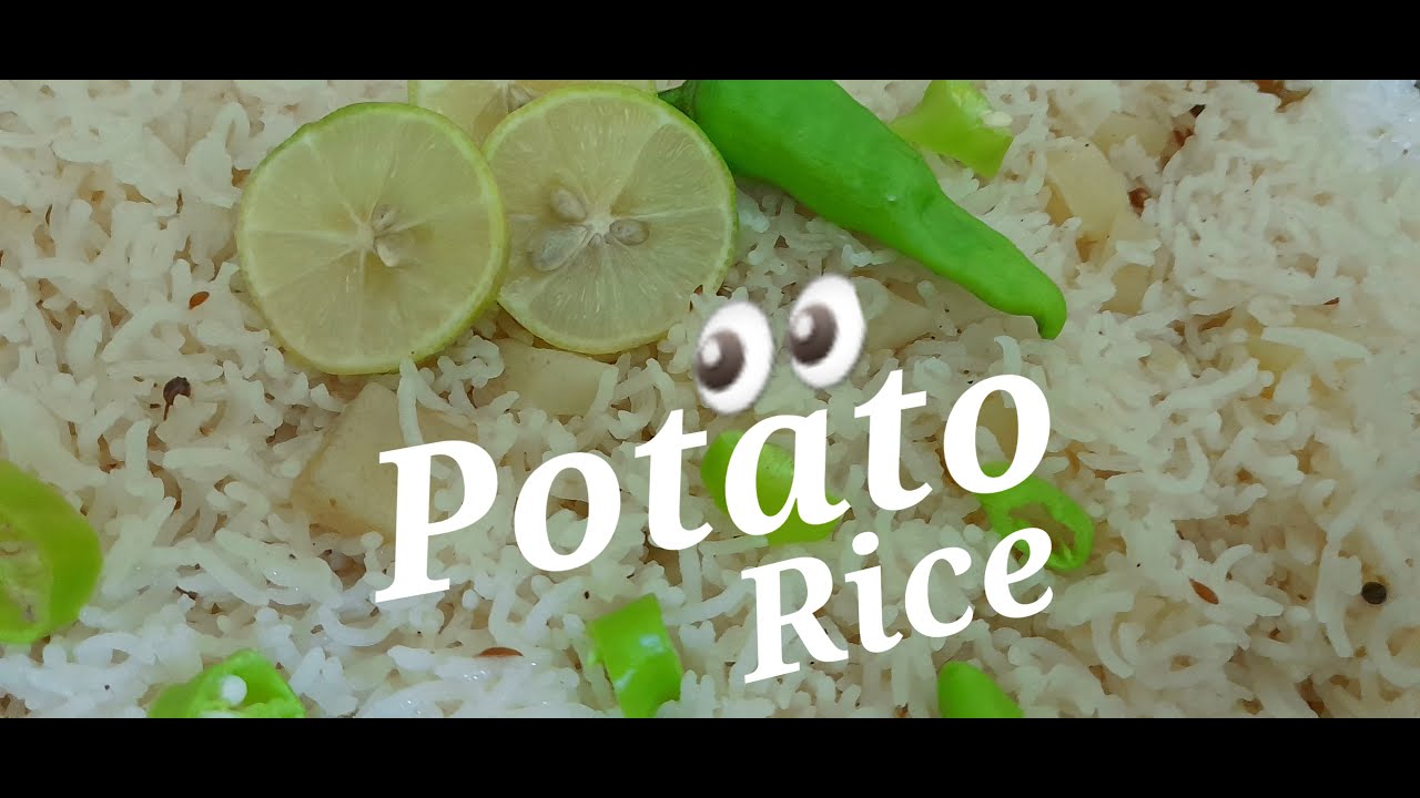 How to cook traditional, authentic, aromatic & spicy Potato Rice by ...