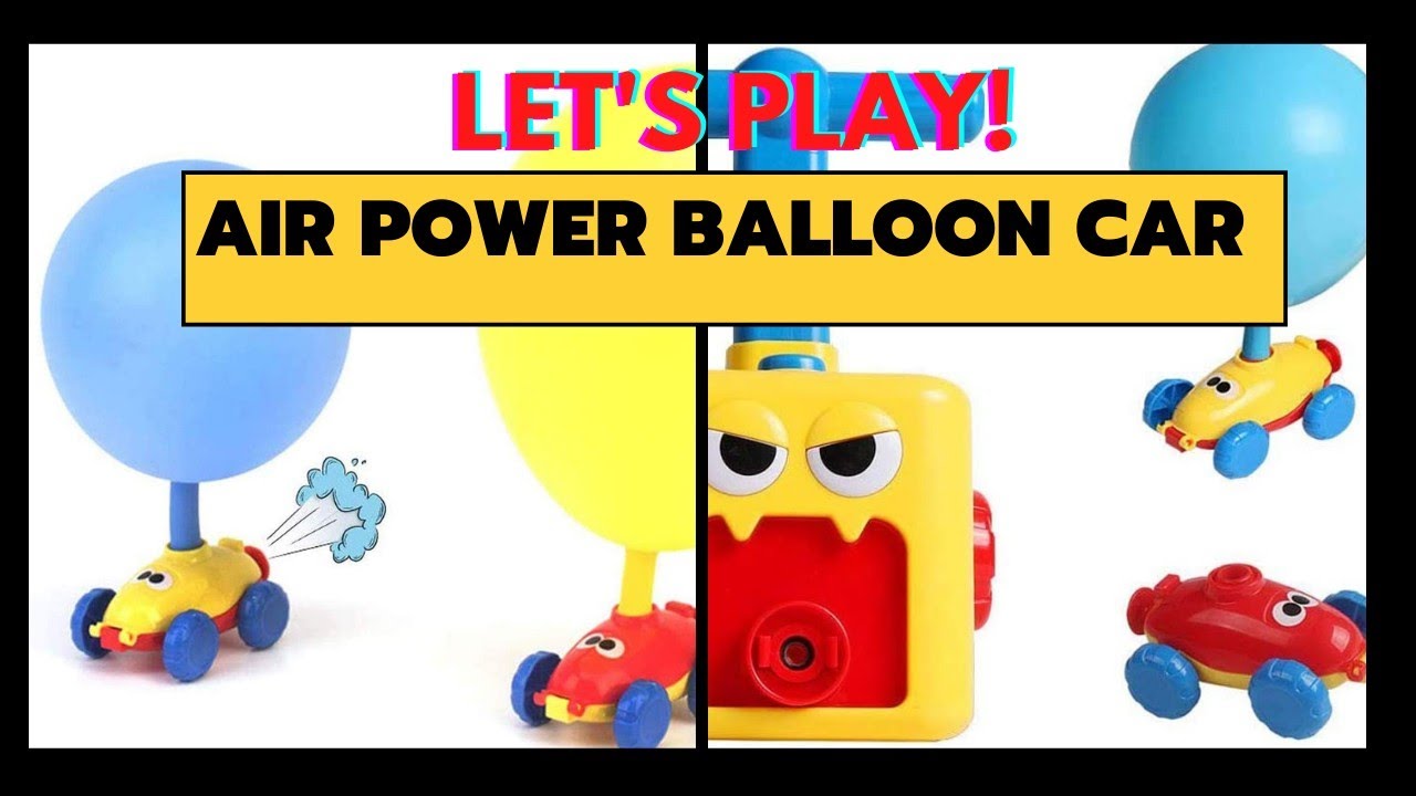 Let's Play Inertia Air Power Balloon Car - YouTube