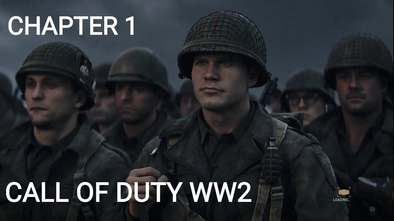 Call of duty WW2 #1 Gameplay Walkthrough chapter 1 (part) [ 1080p HD ...