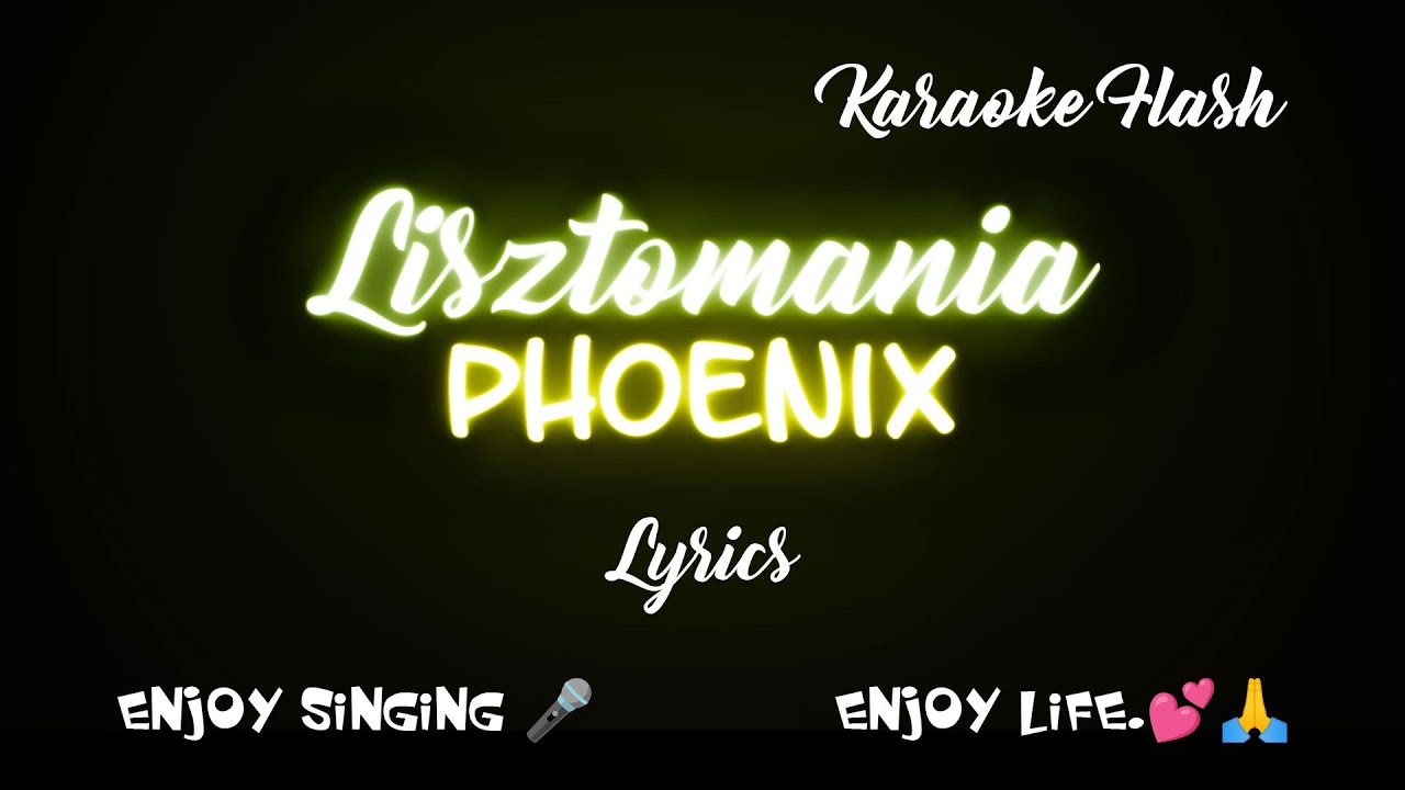 Lisztomania - Phoenix (Lyrics) (Song with Lyrics) - YouTube