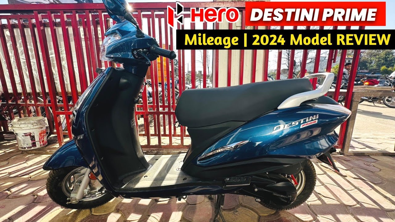 Hero Destini 125 Prime 2024 Model Detailed Review Mileage On Road Hero Destini 125 Prime 2024 Model Detailed Review Mileage On Road