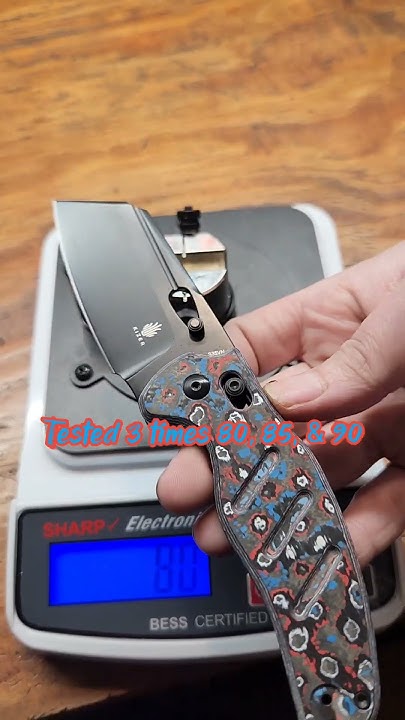 How Sharp Is This Kizer Sheepdog!?? #shorts #youtubeshorts #knives - YouTube