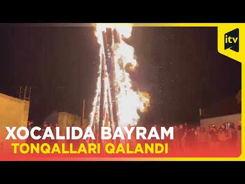 Xocalıda bayram tonqalları qalandı | Az sonra \