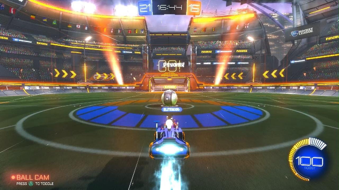 Rocket Leagues crazest shot - YouTube