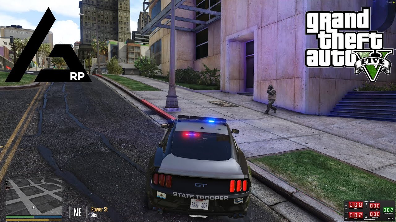 GTA 5 Roleplay - ARP - #6 Shots Fired at Police Sniper location! - YouTube