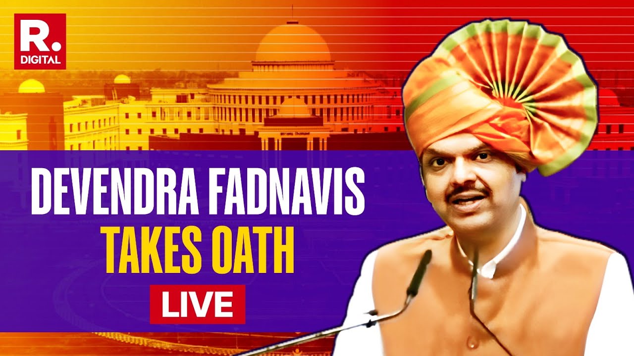 CM Devendra Fadnavis Oath Ceremony LIVE | Maharashtra CM | Mahayuti ...