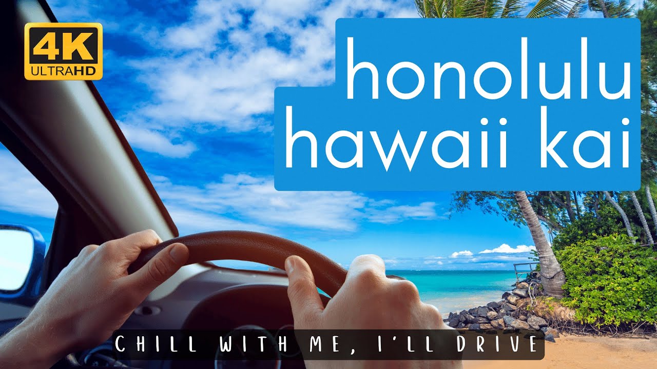 Relaxing Drive Along - 4k Honolulu to Hawaii Kai - City Driving Tour ...