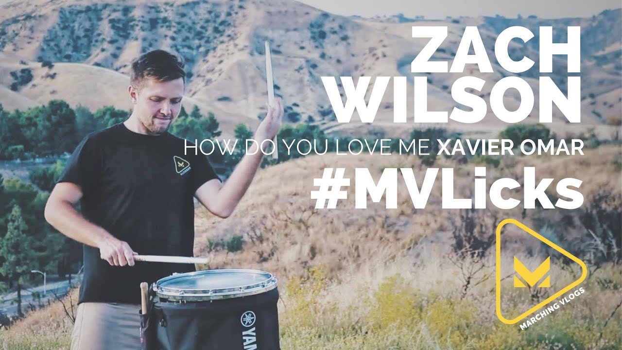Zach Wilson - 'How Do You Love Me' by Xavier Omar - Original Snare Drum ...