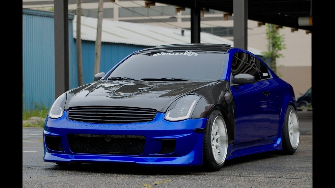 BUILDING A G35 COUPE IN 15 MINUTES - YouTube