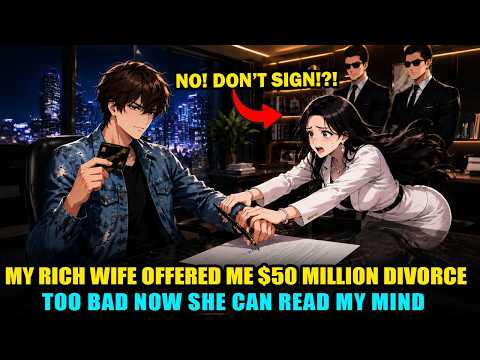 My Rich Wife Offered Me $50 Million To Divorce -  Too Bad Now She Can Read My Mind!💔