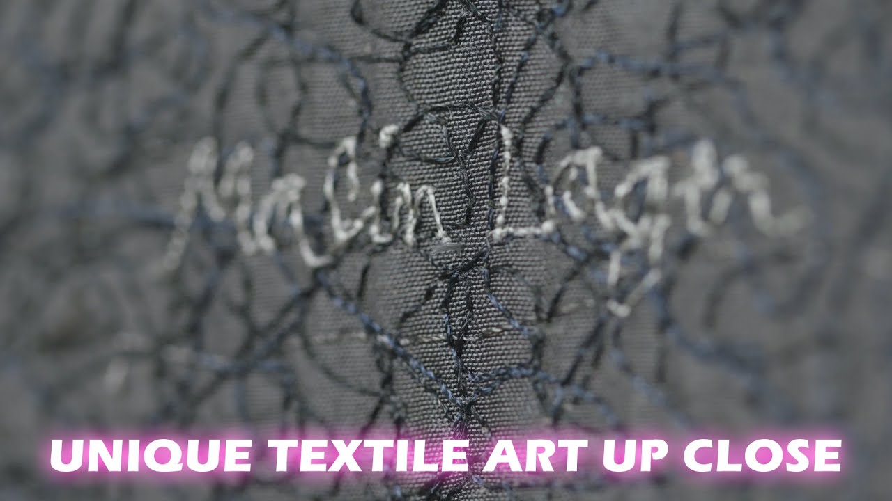 My Mom's Incredible Textile Art | Malin Lager's work filmed by daughter ...