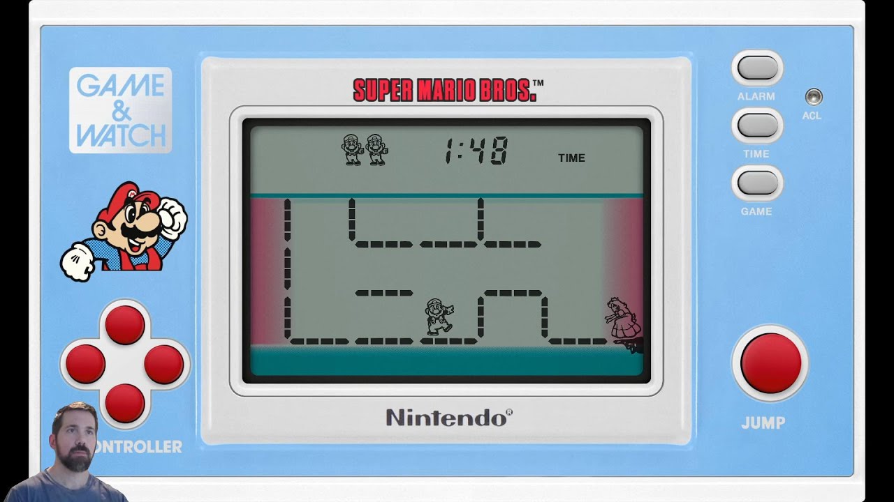 Nintendo Game & Watch: Super Mario Bros. (New Wide Screen) MAME ...
