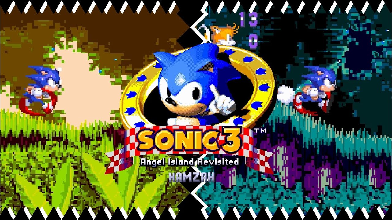 sonic 3 A.I.R:🦔🦊custom zone select 🏝 - YouTube