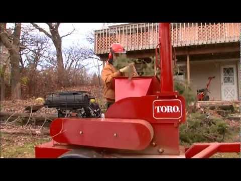 TORO BC-25 Brush Chipper - YouTube