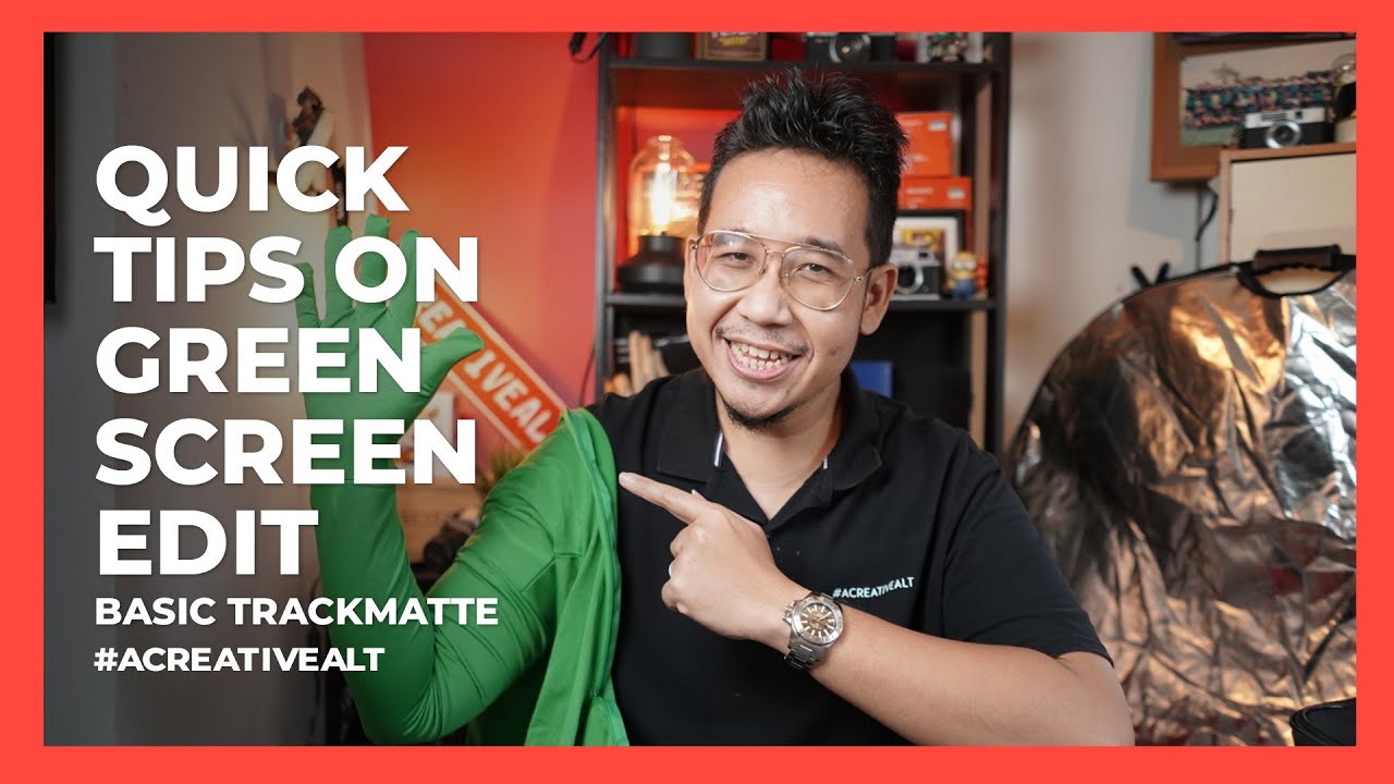 Quick TIPS on editing BAD Green screen footages - YouTube