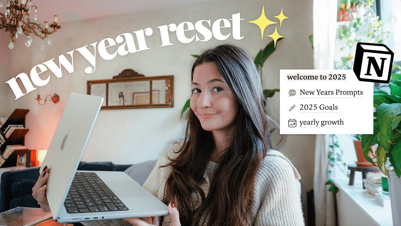 NEW YEAR RESET ROUTINE 2025: How I Plan & Manifest My DREAM Year in ...