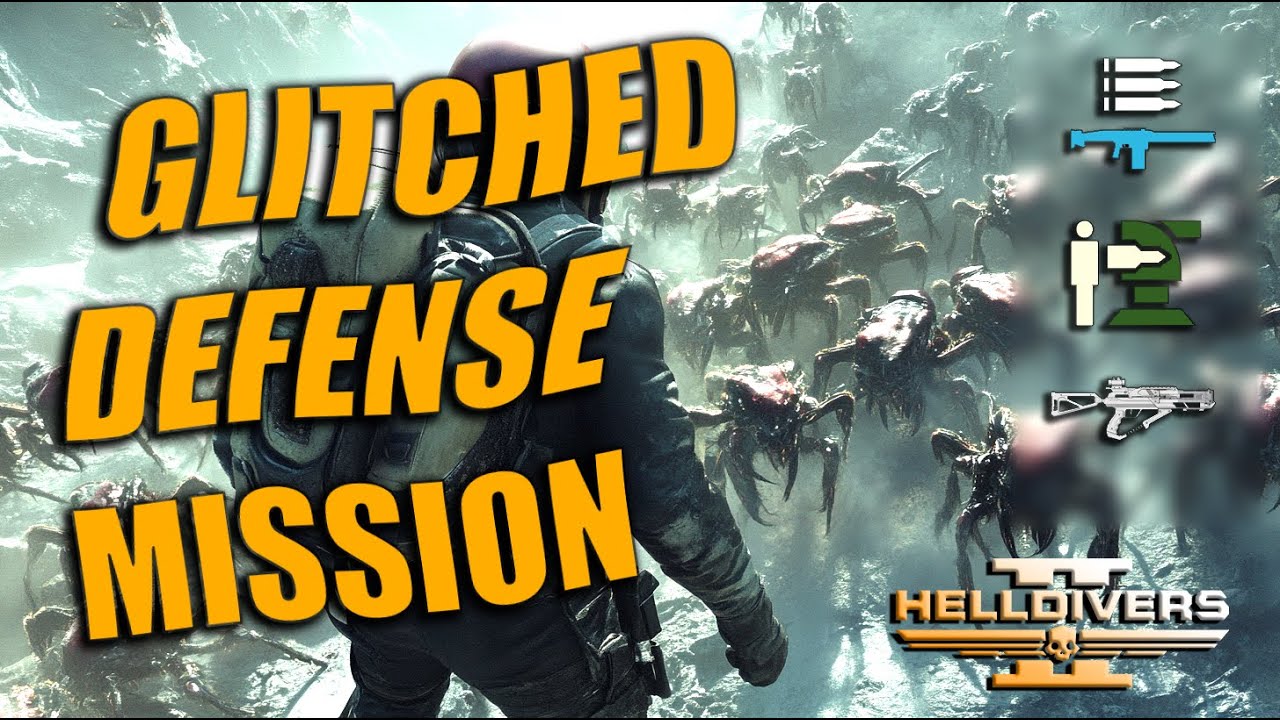 Helldivers 2 // Glitched Defense Mission, with Endless Bug Breach at ...