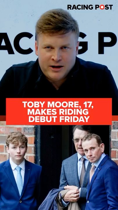 Toby Moore, 17, makes riding debut Friday | Racing Post #Jockey # ...