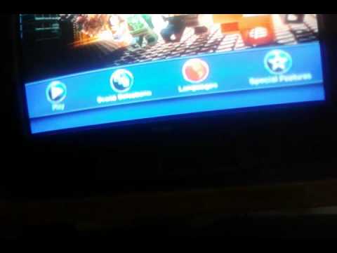 Lego the movie dvd menu - YouTube