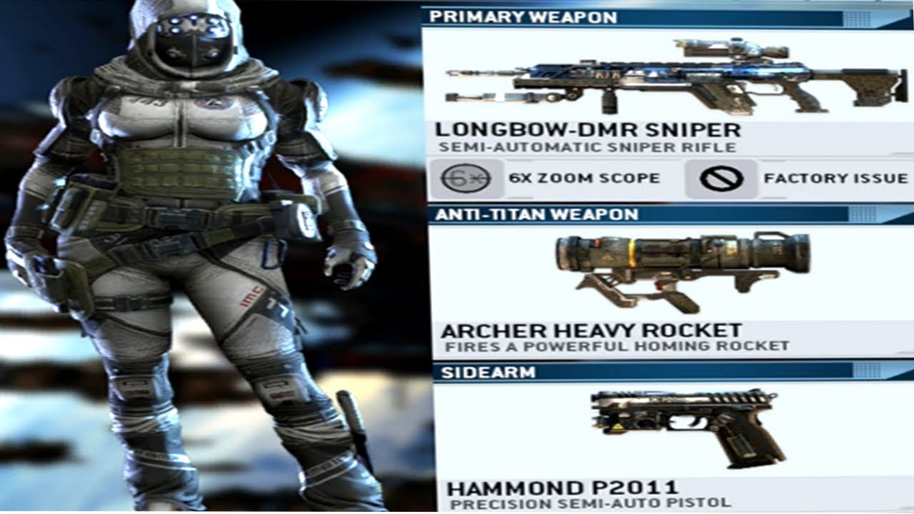 Titanfall Weapon Customization