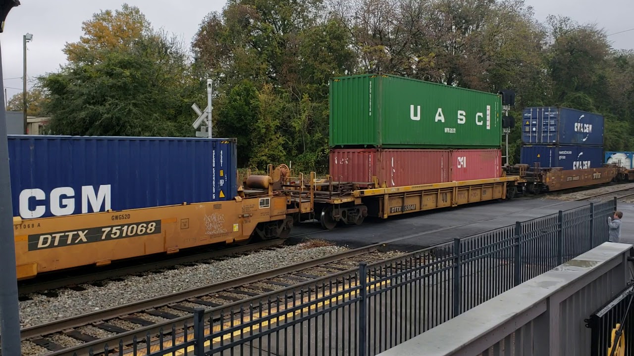 NS 237 Intermodal Spartanburg, SC - YouTube