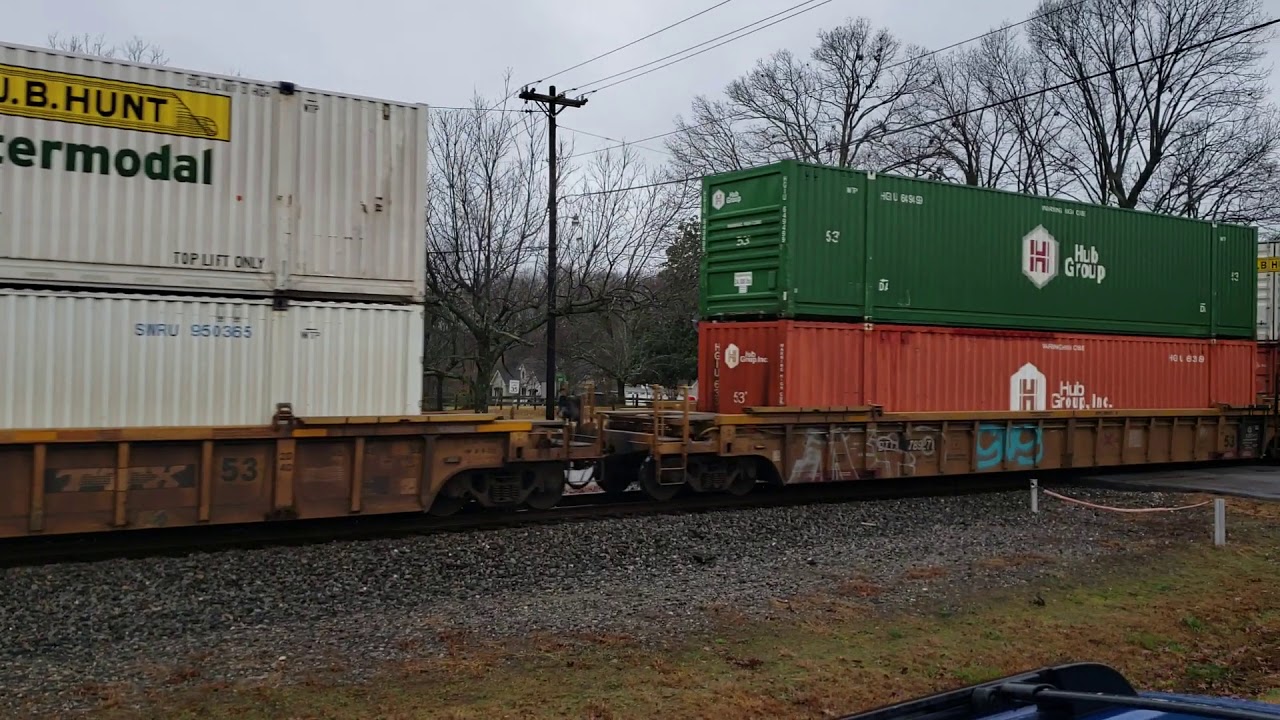 NS 214 Intermodal Taylors, SC w/DC to AC conversion leader☆☆☆☆ 🎇🎇 - YouTube