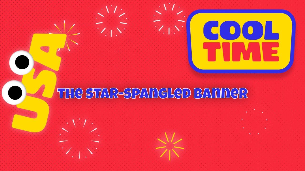 The Star-Spangled Banner (Visualizer) | Patriotic Songs for Kids🌟 ...