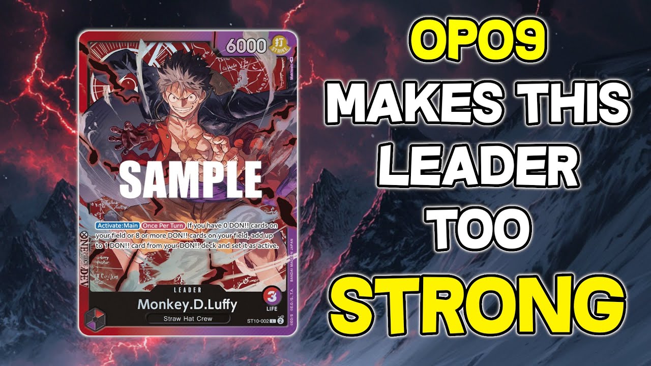 [OP09] R/P Luffy: The Fastest Deck in the Game! - YouTube