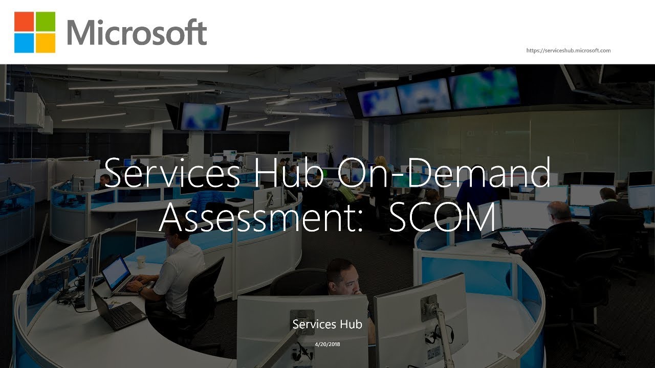 Configure Services Hub SCOM Assessment - YouTube