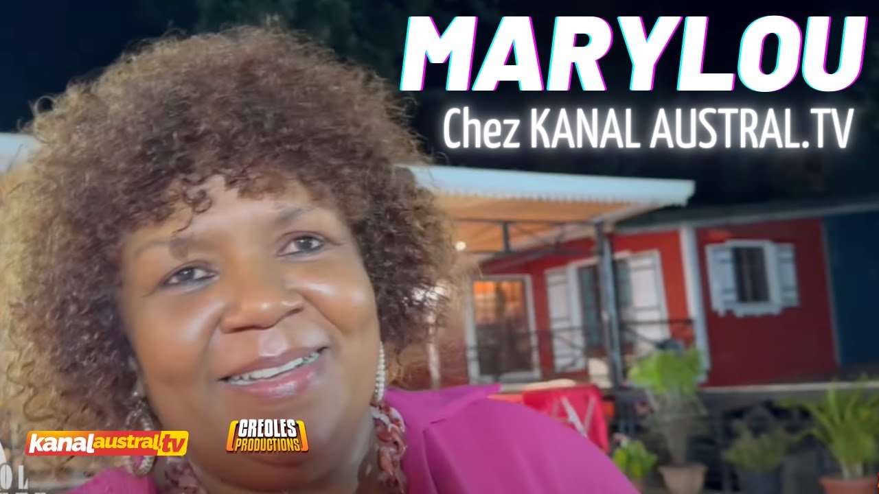 MARILOU, présente sa dernière chanson laisse out ker kozé sur KANAL ...