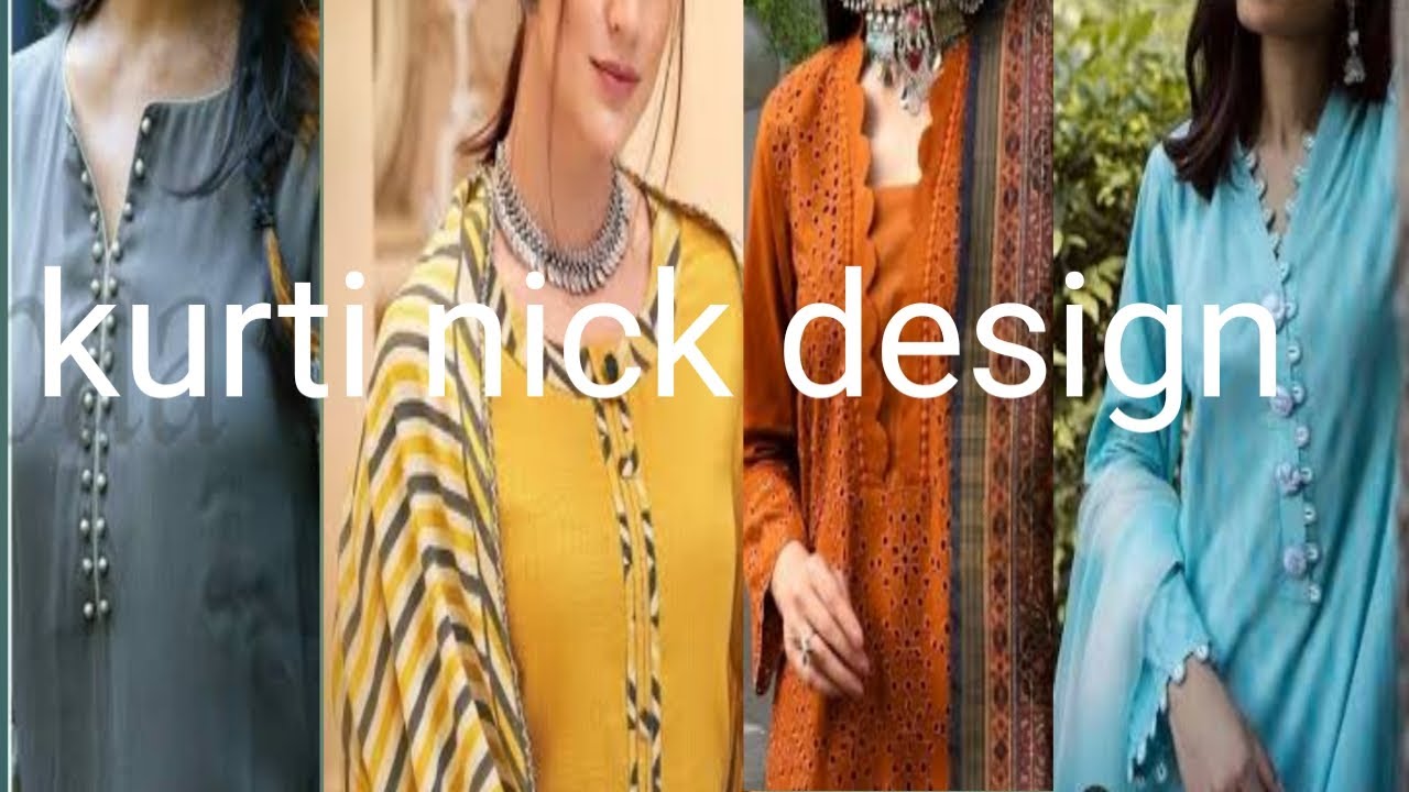 kurti nick design 2025/ beautiful and stylish nick design - YouTube