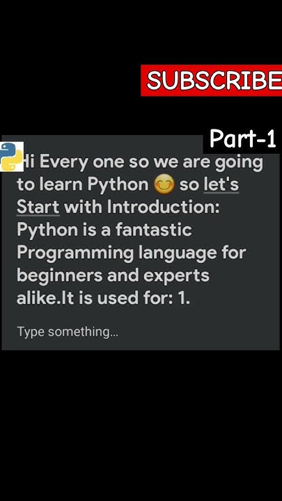 learn Python PART-1 #coding #shortvideo #viralvideo #howtocodewell |Subscribe - YouTube