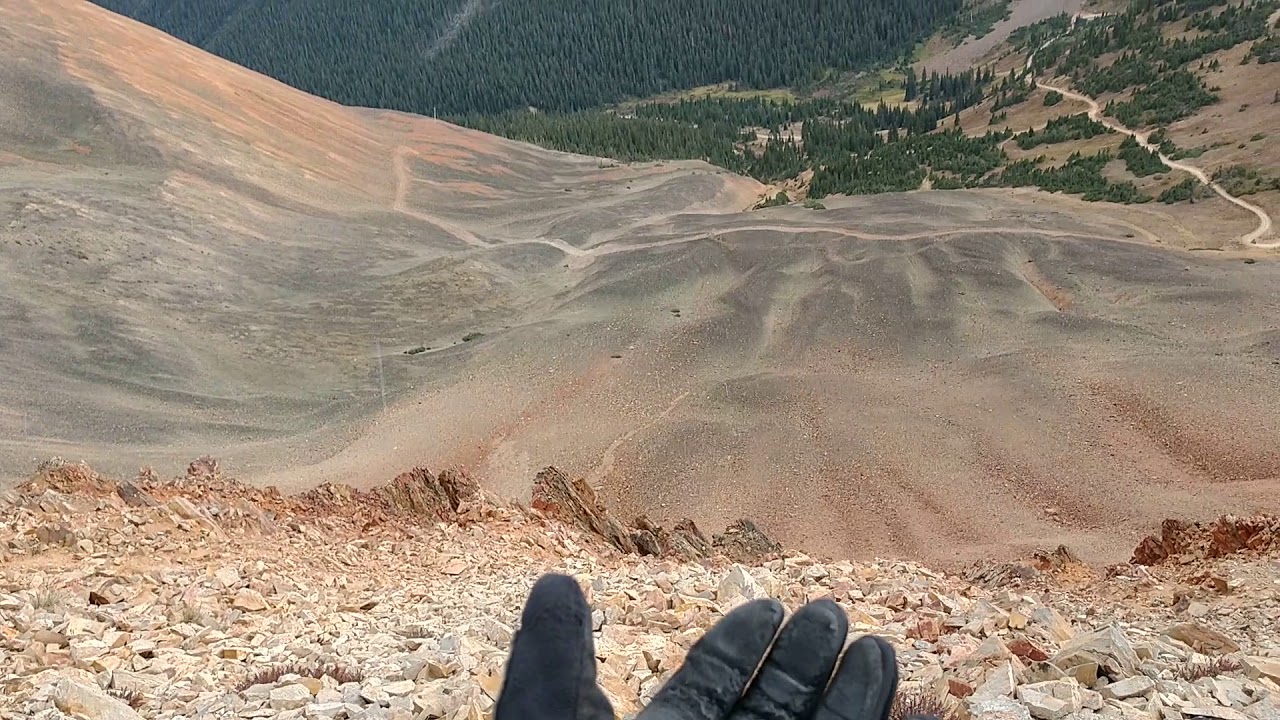 Red cone and Webster pass - YouTube