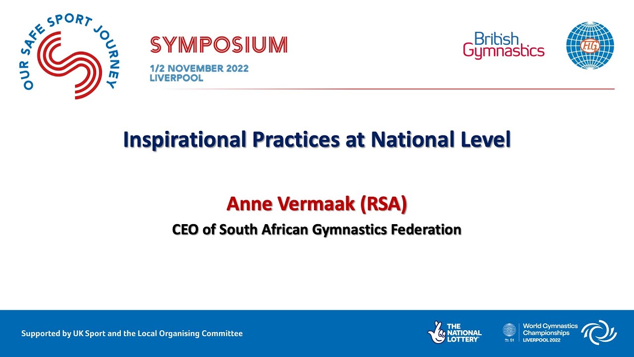 Inspirational Practices at National Level - Anne Vermaak RSA - YouTube