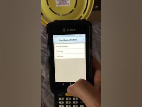 Zebra datawedge configuration api - YouTube