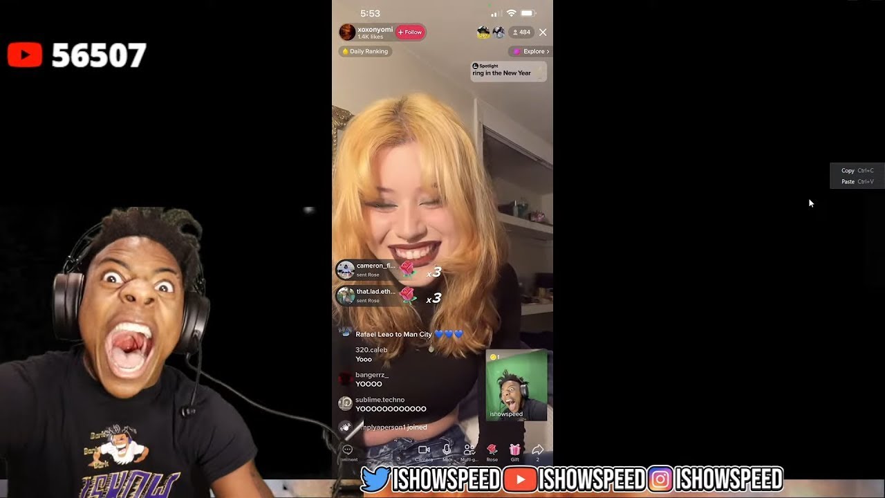 IShowSpeed Gets **Caught in 4K** On TikTok!! - YouTube