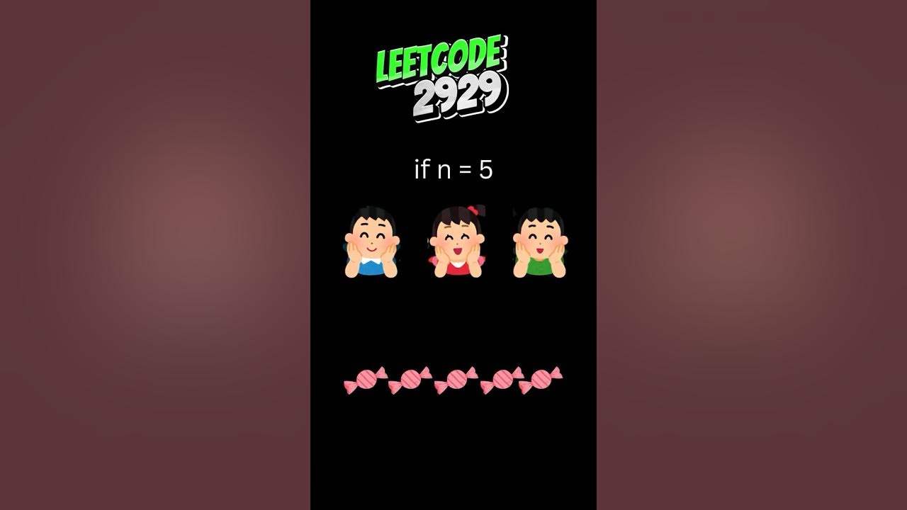 LeetCode 2929: Distribute Candies with Limits 🍬🍭 - YouTube