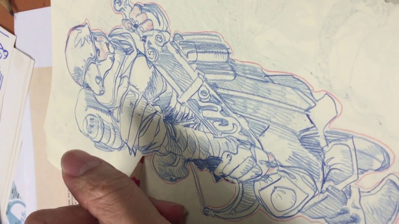 HOW TO DRAW COMICS: Basic pencilling with Staedtler coloured pencils ...