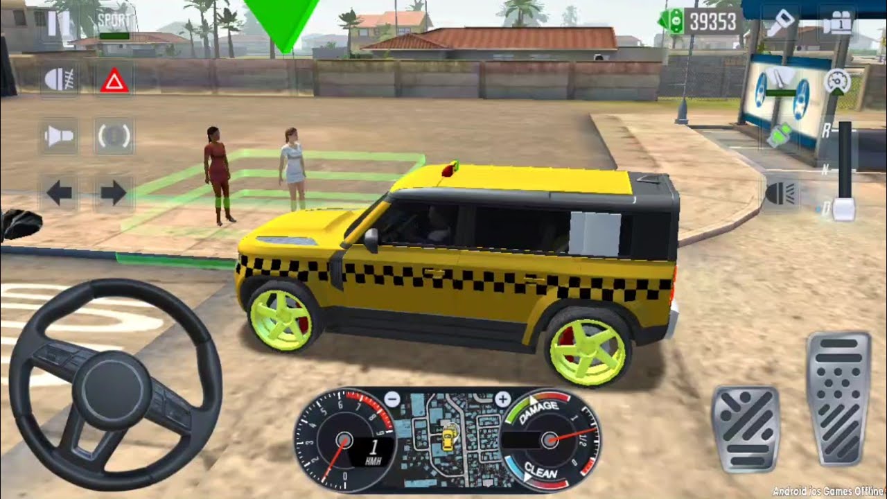 First Drive Taxi 🚖🌏 Pickup VIP Passenger Range Rover Sport | 🎮Android ...